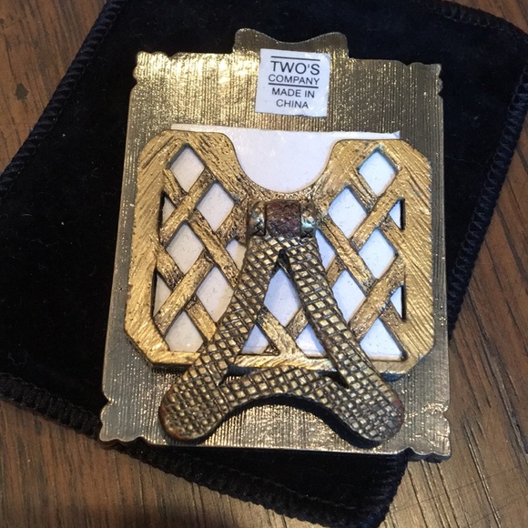 Two's Company | Accents | Twos Company Picture Frame With Dustbag ...